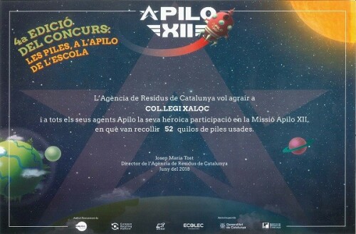 Reconocimiento apilo xii